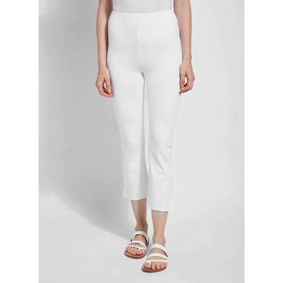 Lysse | Pants & Jumpsuits | New Lysse Cropped Kick Flare Pant In White ...
